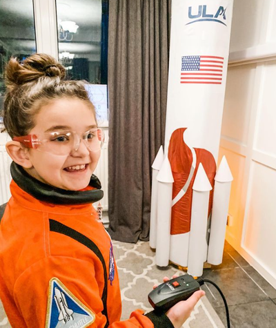 This seven-year-old space fan is making plans with NASA