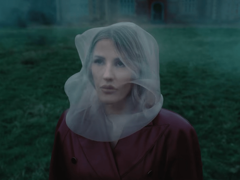 Ellie Goulding is "surrendering to destiny" in new song