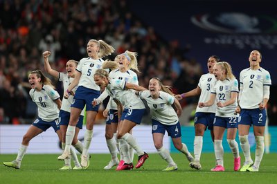 England beat Brazil on penalties to win Women's Finalissima