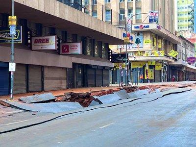 Joburg blast: 3 people remain in hospital, area remains ‘dangerous’