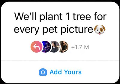 The real story behind the 'Plant 1 tree for every pet picture ...