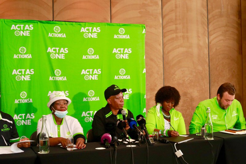 ActionSA confirms coalition talks with DA, EFF