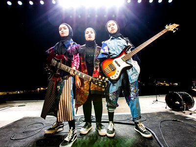Indonesia's all-girl Muslim metal band heads to Glastonbury