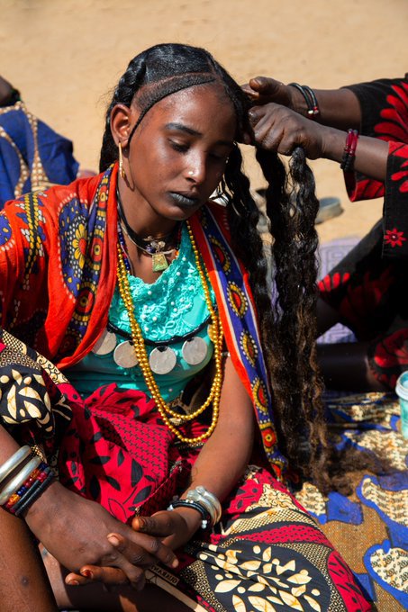 Ancestral hair-paste ritual gains new life in Chad