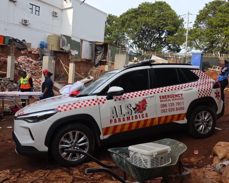 Structural collapse leaves three workers injured in Durban
