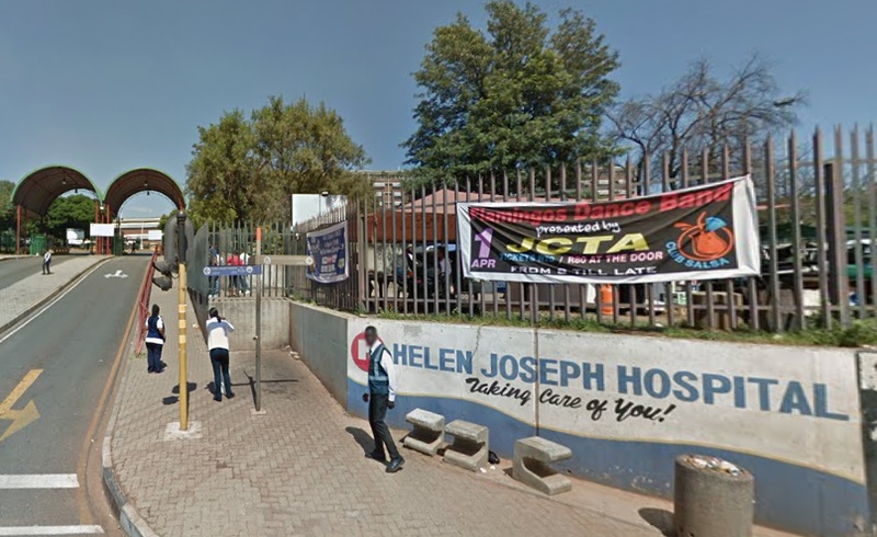 7 days for water to return to normal at Helen Joseph Hospital, Rahima Moosa