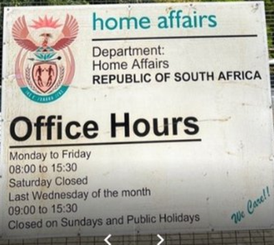 Home Affairs extends festive season hours to ease access to ID documents