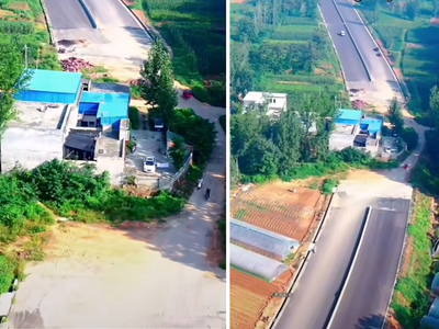 SEE: House of the man who didn't move when they built the highway!?