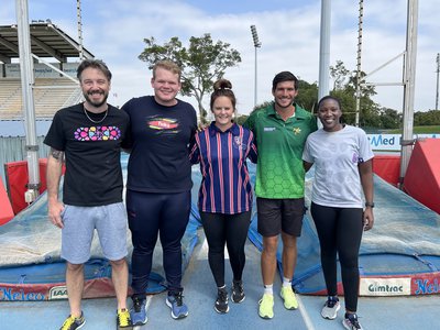 VIDEO: Watch as Rob and Roz become the ultimate athletes