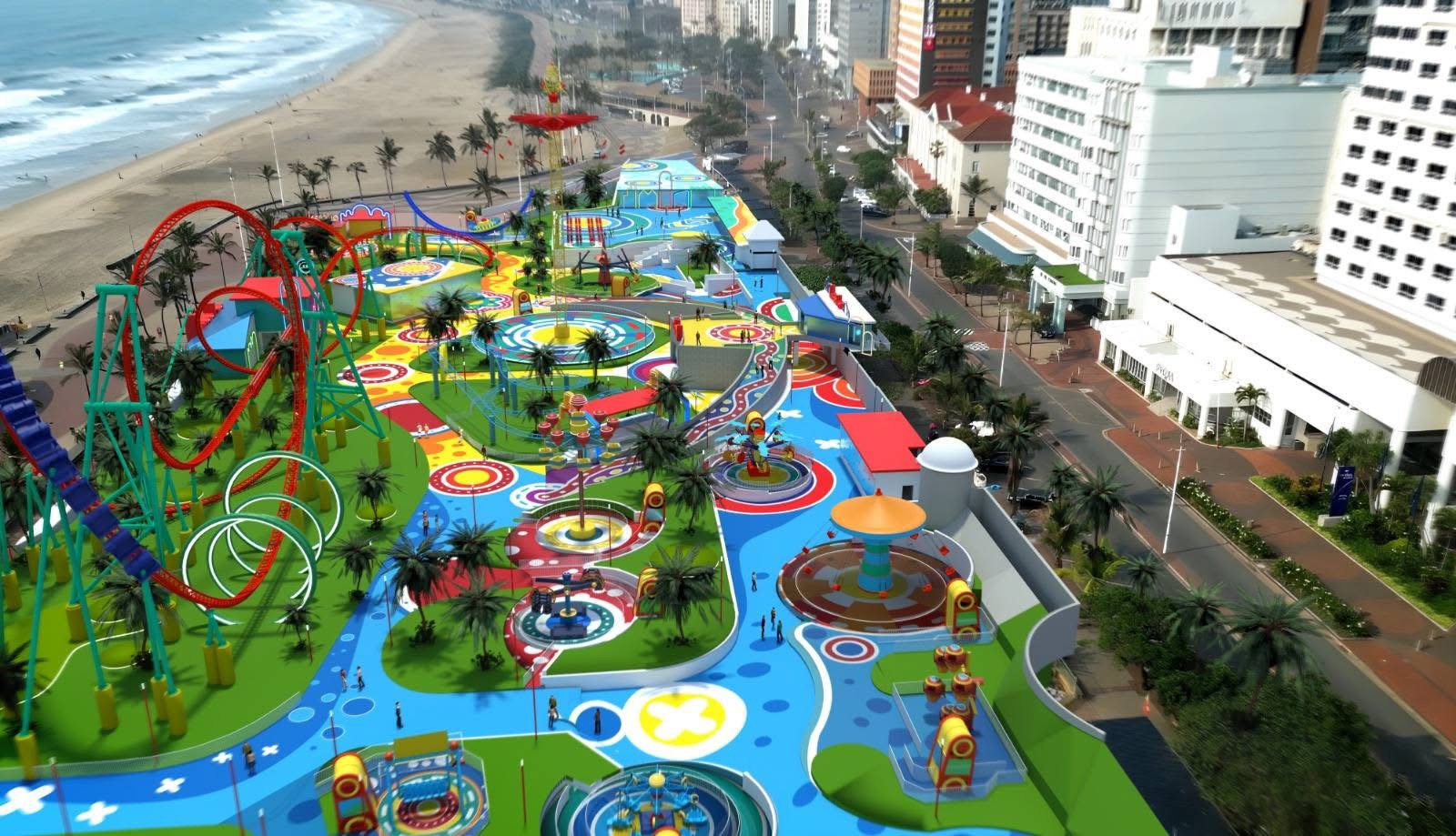 A new amusement park is coming to Durban’s beachfront