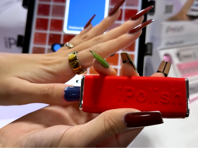 CES 2026: iPolish unveils smart nails that change colour