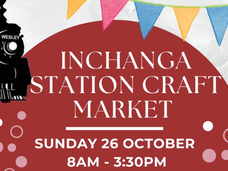 Vintage Steam Train and Craft Market at Inchanga Station