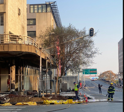 Five injured in Braamfontein gas explosion
