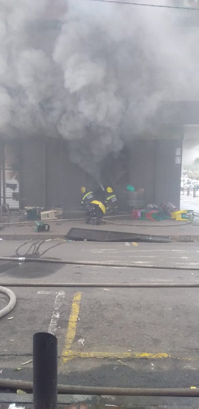 8 shops damaged in Joburg CBD fire