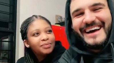 Cuteness overload! J'Something shares hilarious TikTok video with wife Coco