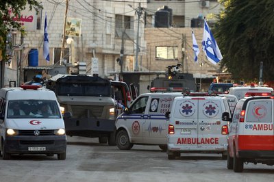 Shooting, explosions in Jenin as Israel presses raid