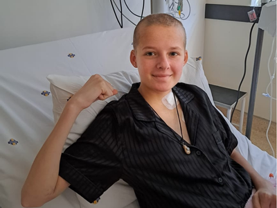 Kayla, 15, receives support for life-saving transplant