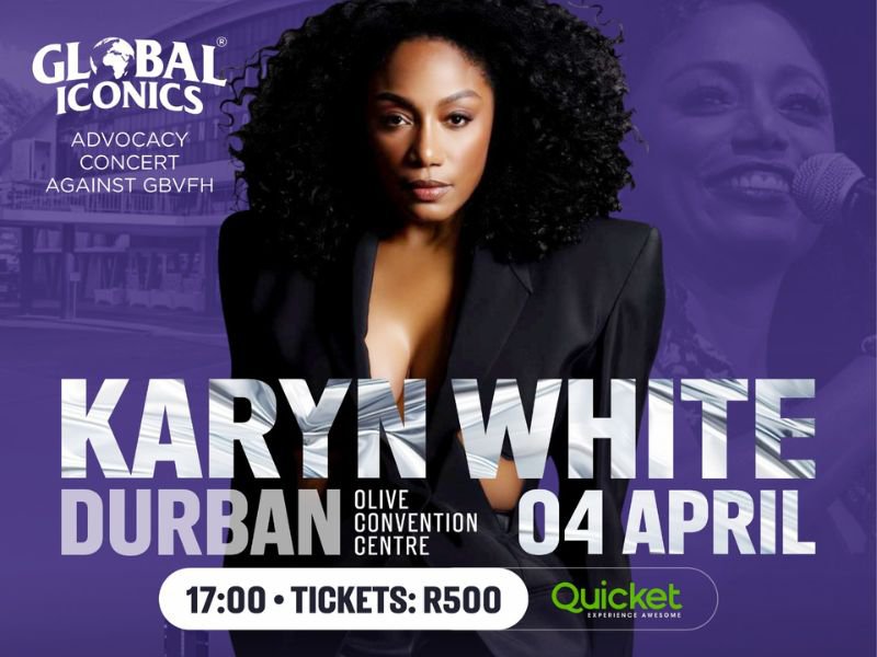 Karyn White brings her live show to Durban for a night of soulful ...