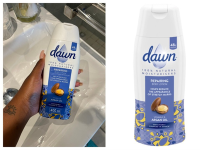 SA influencer Kay Yarms leaves Dis-Chem and Clicks without Dawn Body Lotion