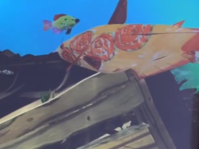 St. Louis Aquarium in the USA transforms drawings to life