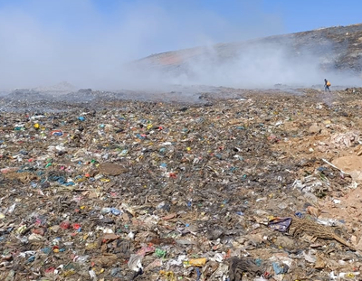 Pikitup continues to battle fire at Robinson landfill site