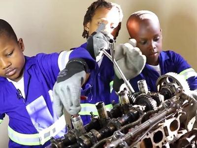 Ugandan learners are mechanical engineering whiz kids