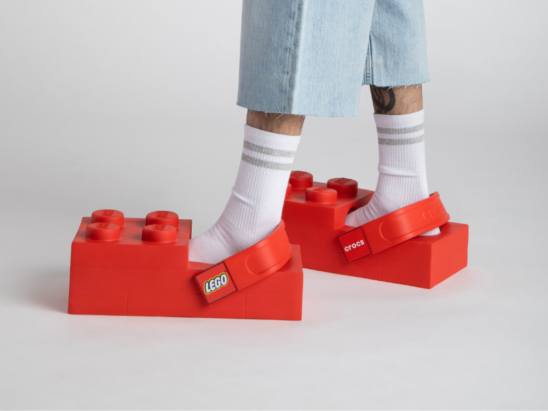 LEGO and Crocs just snapped together the boldest shoes yet