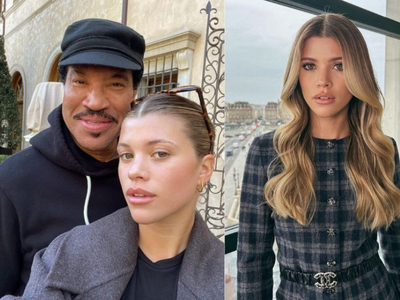 Proud dad! Lionel Richie walks his daughter Sofia down the aisle
