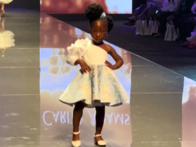 Durban Fashion Fair was here for this kid rocking the ramp