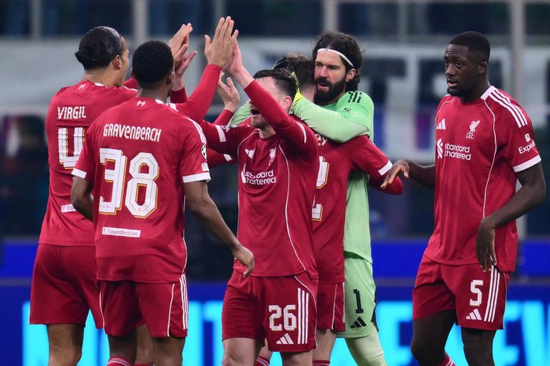 Liverpool edge Inter in Champions League as Chelsea lose in Italy