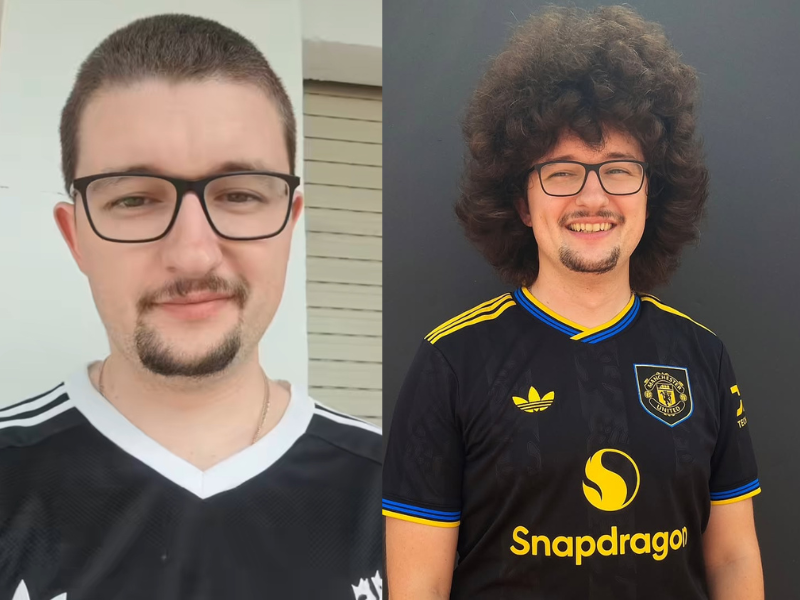 A Man United fan won’t cut his hair until they win five games in a row