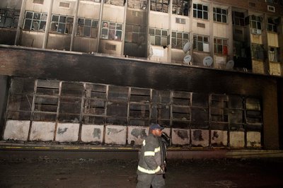 Joburg fire a disaster waiting to happen, says Mashaba