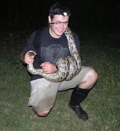 Seasoned snake catcher Nick Evans tells us how he became "The Snake Guy"