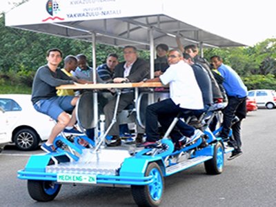 UKZN develops pedal-powered bus