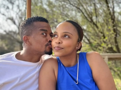 Mpho Popps pays tribute to his wife: 'Thank you for saving my life'