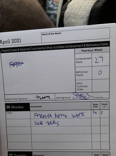 Have you ever forged your parents' signatures?