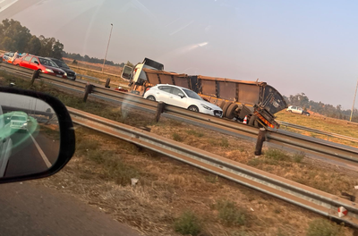 Another major truck crash on N1 in Joburg