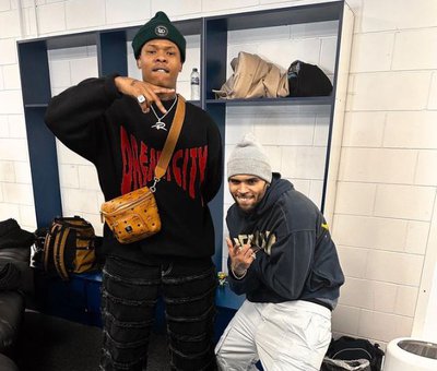 SEE: Nasty C hangs out with Chris Brown