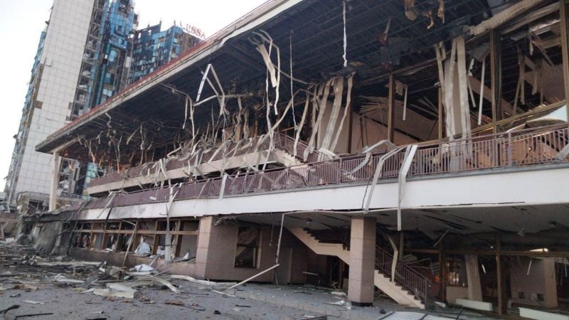 Odesa port hit in Russian attacks: Ukrainian military