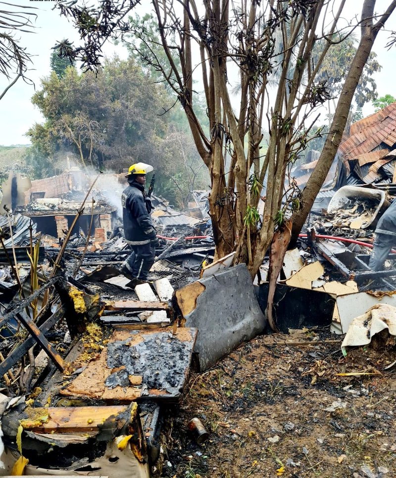 PICS: One person hurt in blaze at Bellair home