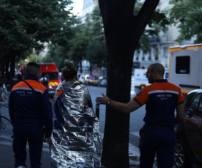 Three dead in central Paris fire