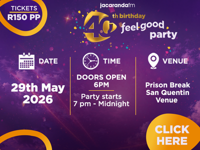 Jacaranda FM's The Ultimate Feel Good Party