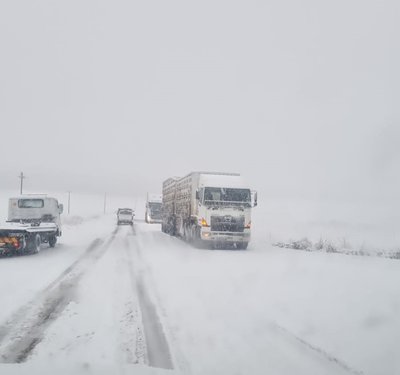 Snowfall reported on N3