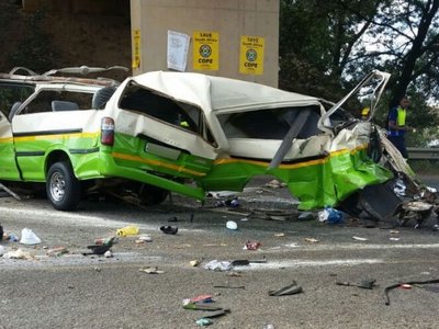 BREAKING: 13 killed in Randfontein crash