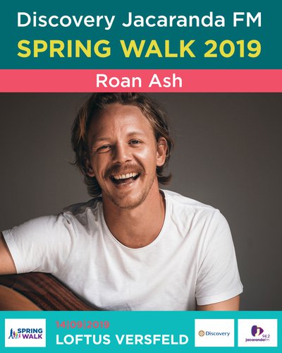 Roan Ash ready to perform at Discovery Jacaranda FM Spring Walk