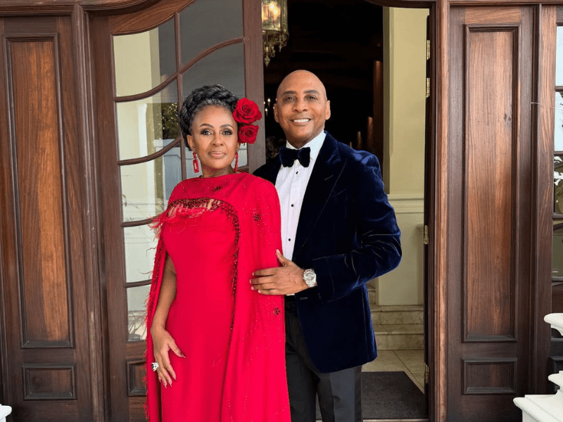 Basetsana and Romeo Kumalo celebrate silver wedding anniversary