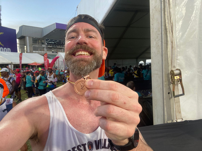 The running funny man, Rory Petzer, and his journey since Comrades