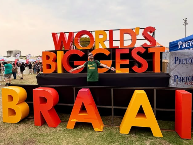 Rory Petzer’s Braai Day rules as he tackles World’s Biggest Braai record