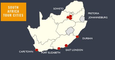 Springboks trophy bus tour routes