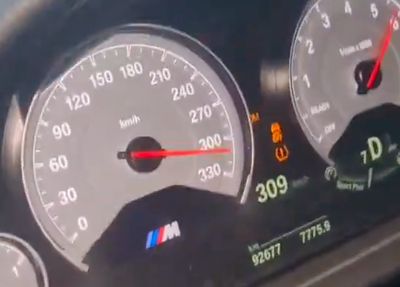 VIDEO: BMW driver clocks 309km/h on highway